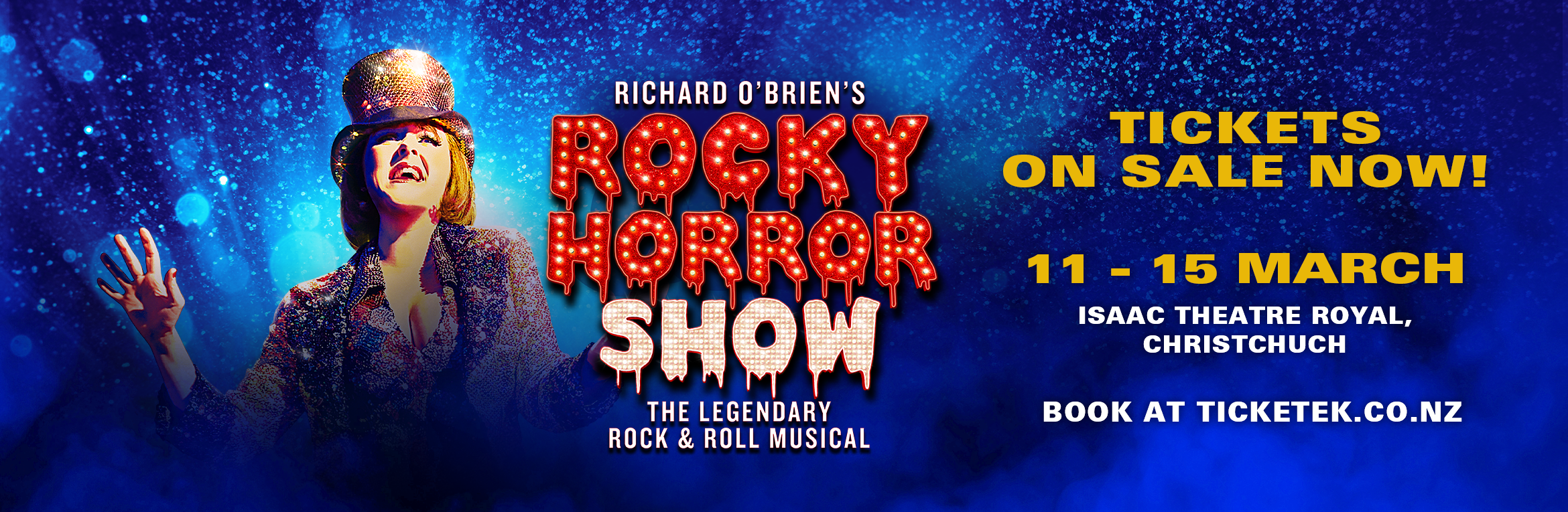 The Rocky Horror Show tickets | Isaac Theatre Royal | Ticketek New Zealand