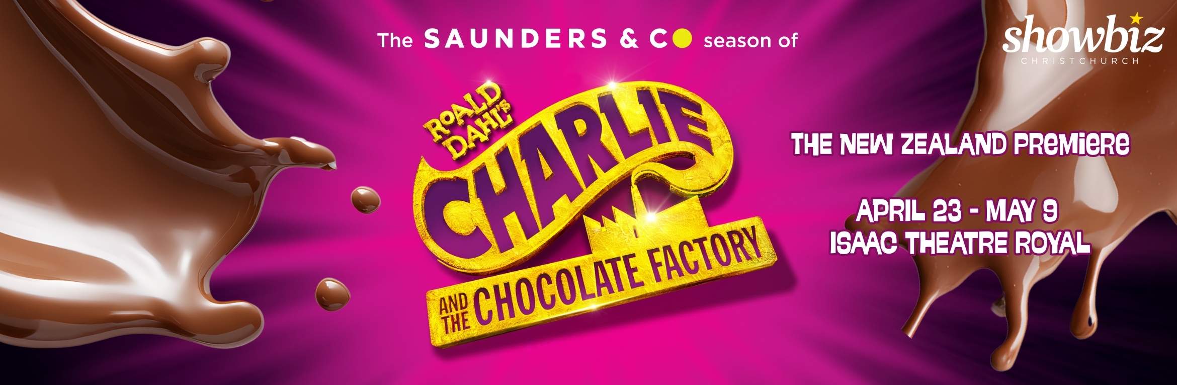 Charlie and the Chocolate Factory tickets | Isaac Theatre Royal ...